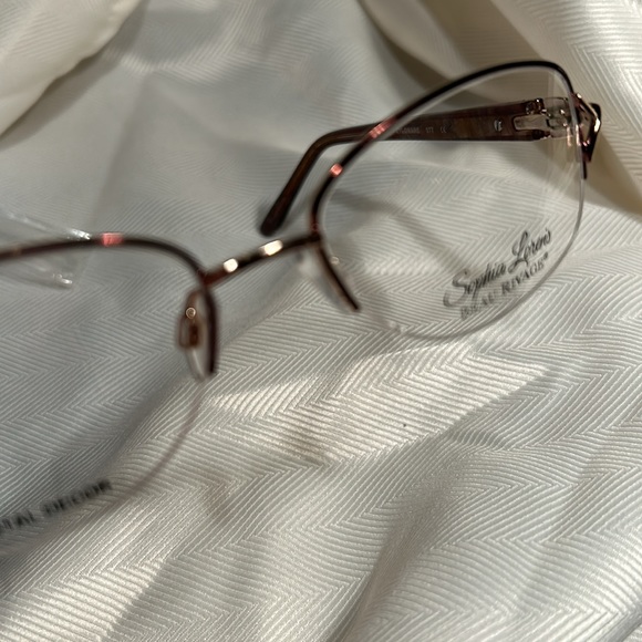 Sophia Loren | Accessories | Nwt Sophia Loren Burgundy Eyeglass Frames ...